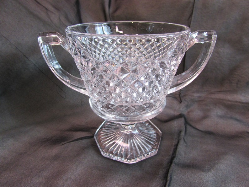 Westmoreland English Hobnail Pattern Creamer and Open Sugar Bowl - Etsy