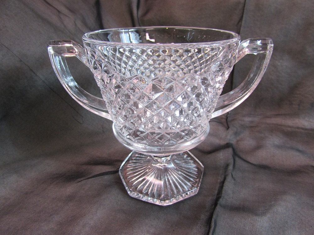 Westmoreland English Hobnail Pattern Creamer and Open Sugar Bowl - Etsy