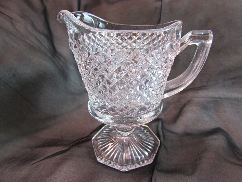 Westmoreland English Hobnail Pattern Creamer and Open Sugar Bowl - Etsy