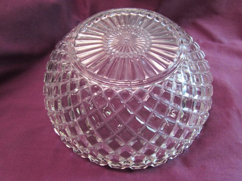 Early American Patterned Glass (EAPG) Serving Tray and Bowl - Etsy