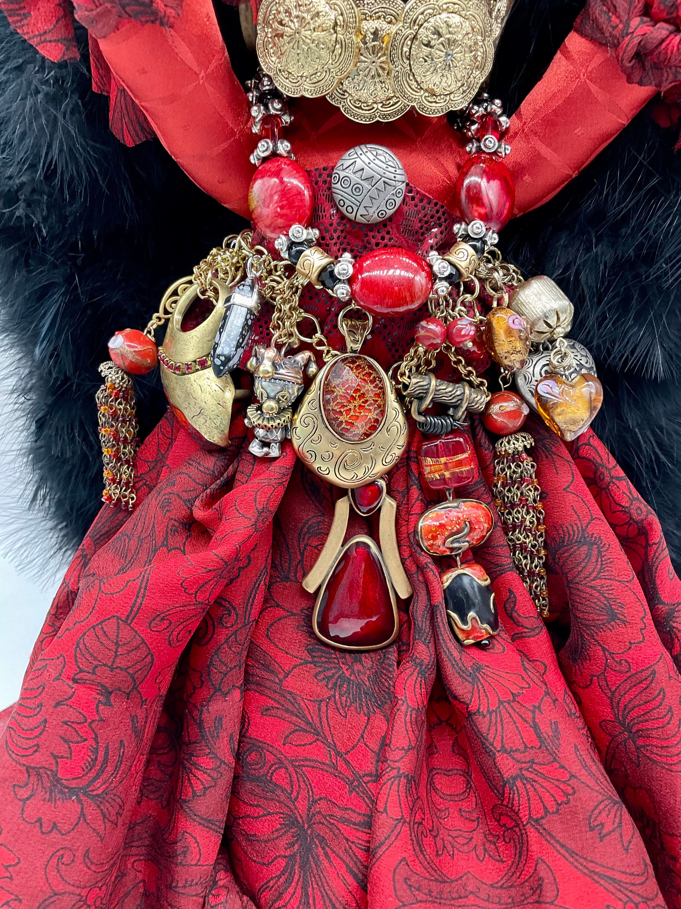 Original Mardi Gras Mischief Doll Marie Laveau W Jester Voodoo - Etsy