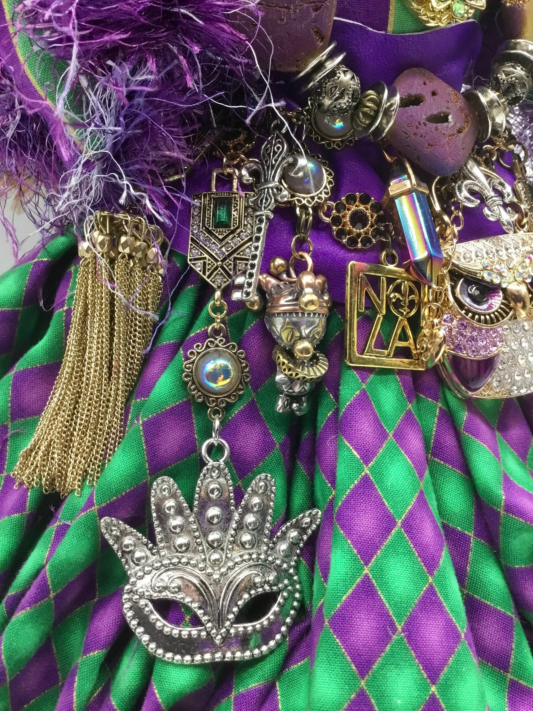 Original Mardi Gras Mischief Doll Mischief Harlequin Jester Artdoll by ...