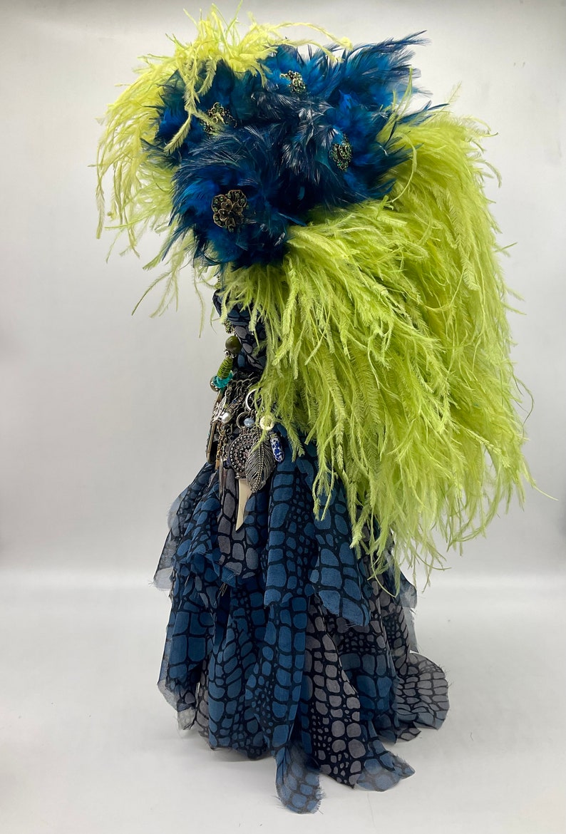 Original Mardi Gras Mischief Doll Fantasy Swamp Fairy Artdoll by Connie ...