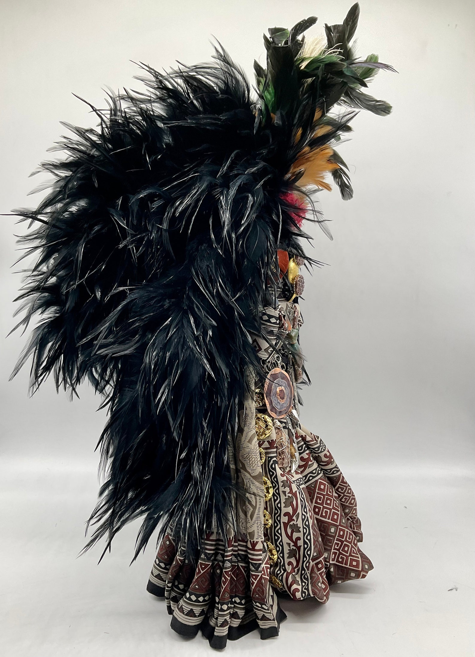 Original Mardi Gras Mischief Doll Mayan Tribal Artdoll by Connie Born ...