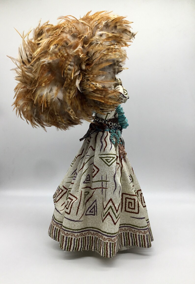 Original Mardi Gras Mischief Doll Tribal Spirit Artdoll by Connie Born ...