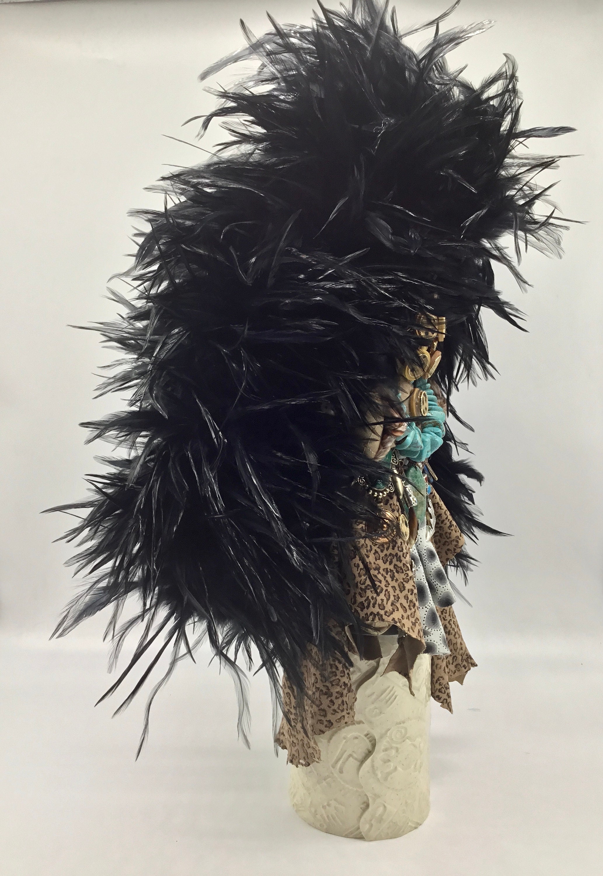 Original Mardi Gras Mischief Doll Mayan Warrior Artdoll by - Etsy