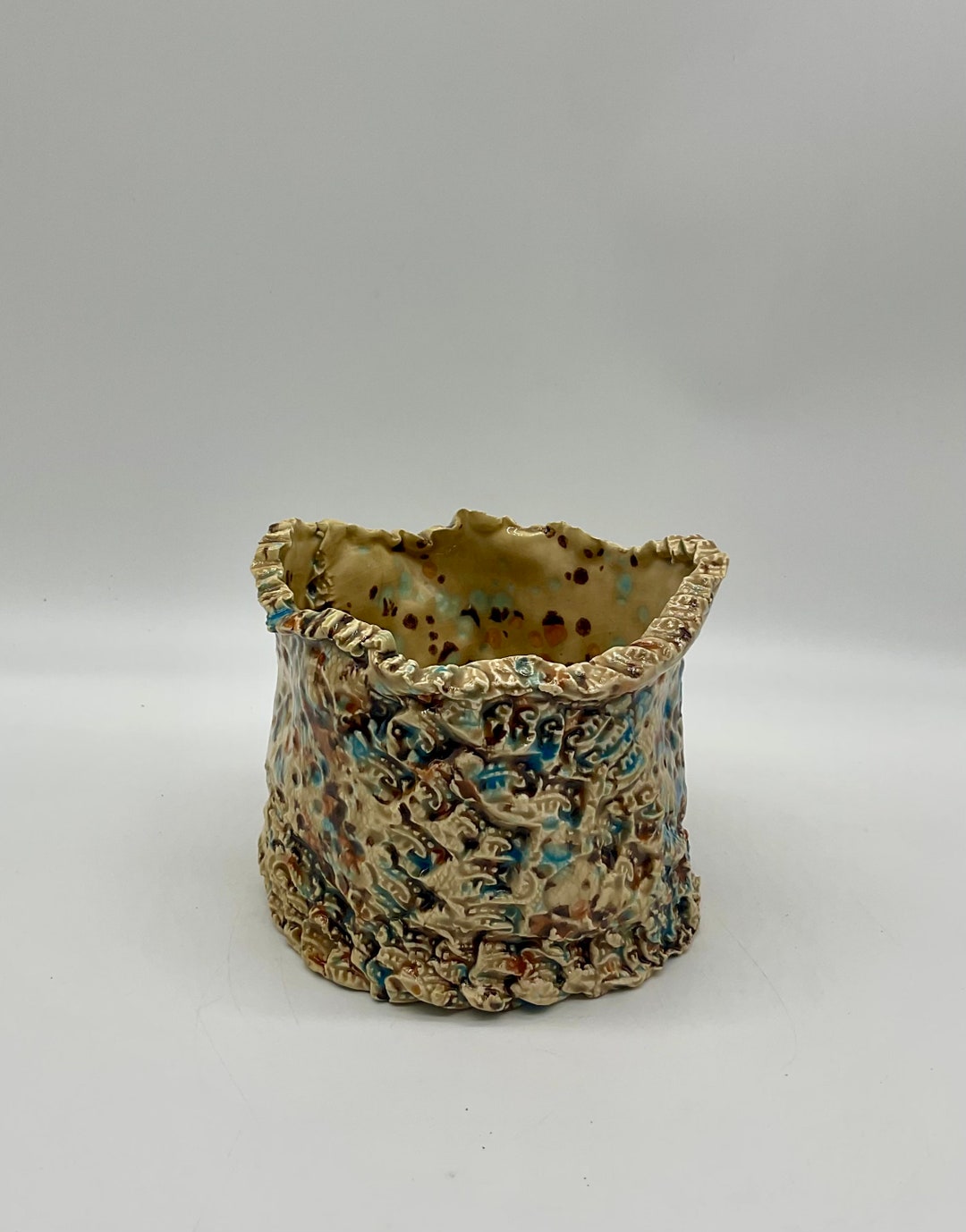 Ceramic Hand Built Pottery for Succulents Cactus Plants by Artist ...