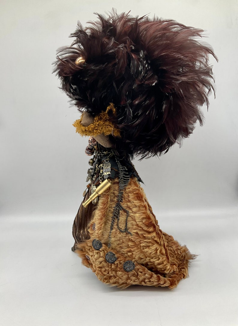 Original Mardi Gras Mischief Doll Victorian Steampunk Explorer Artdoll ...