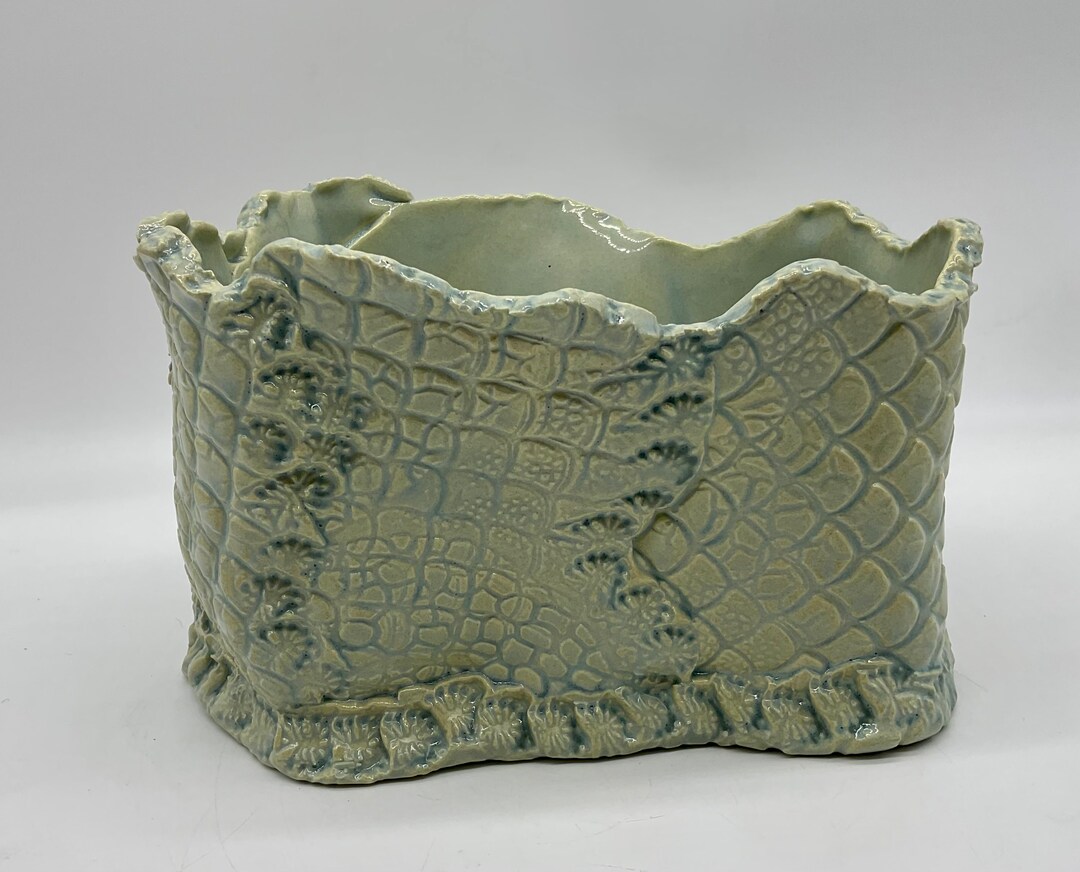 Artists Ceramic Hand Built Pottery for Succulents Cactus - Etsy