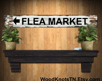 Flea Market Sign | Etsy