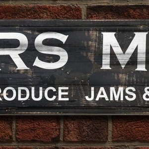 Farmers Market Sign Fresh Produce Jams Jellies Rustic - Etsy