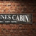 Personalized Cabin Sign Custom Personalized Location City State ...
