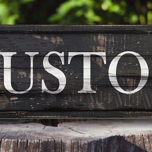 Your Custom Text Sign Rustic Framed Wood Handmade Decor Sign - Etsy