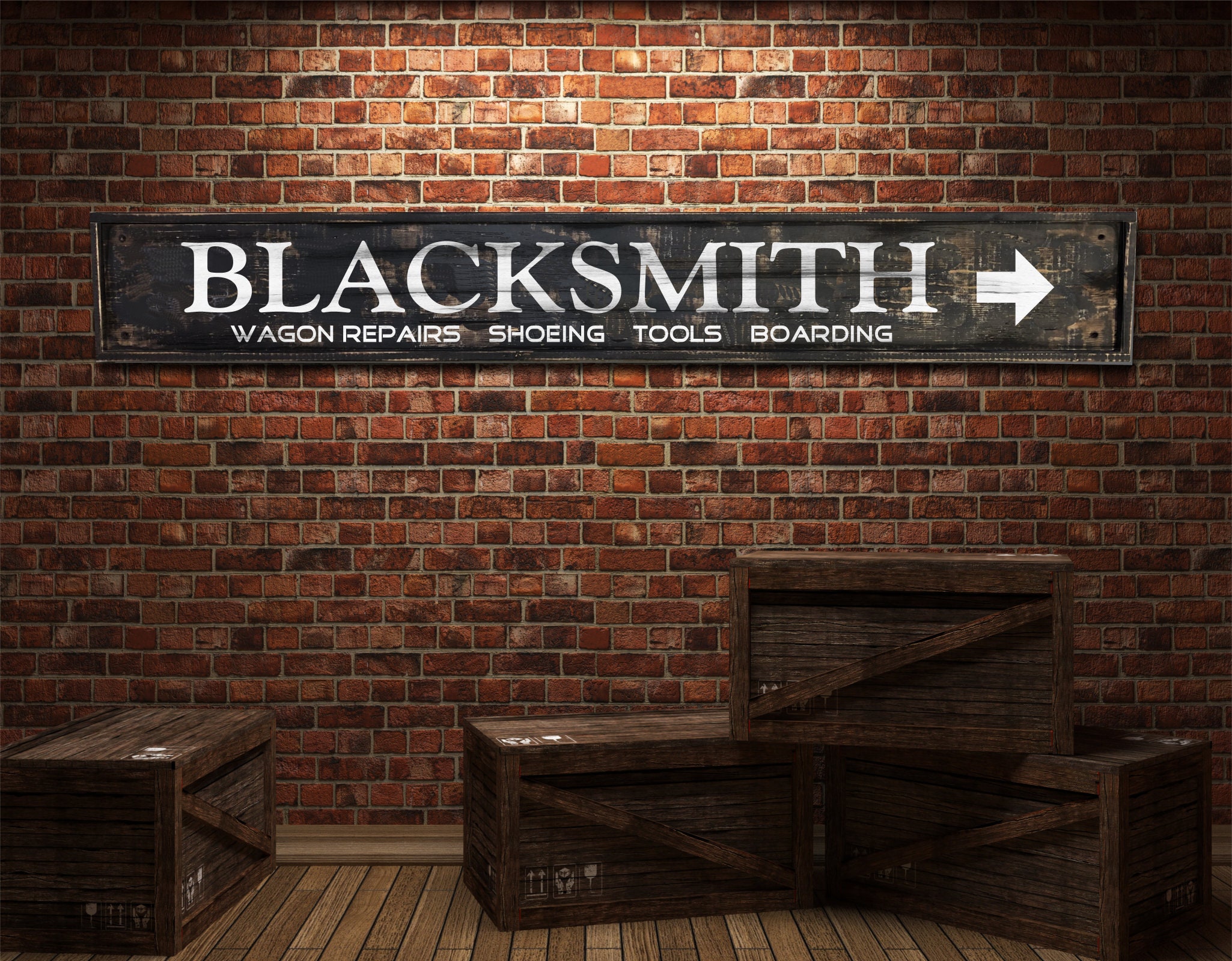 Blacksmith Shop Sign