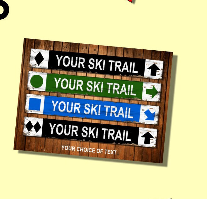 Gondola Ride Mountain Snowboard Hiking Ski Resort Sign. Resort - Etsy