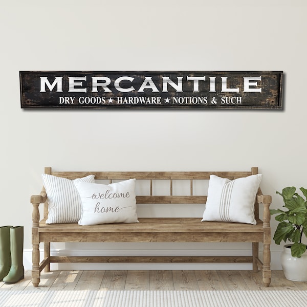 Mercantile Sign - Etsy