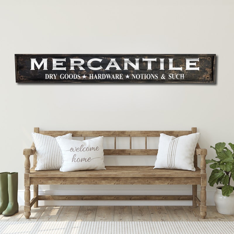 Mercantile Sign - Etsy