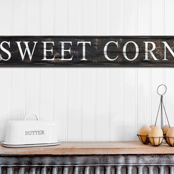 Sweet Corn Sign - Etsy