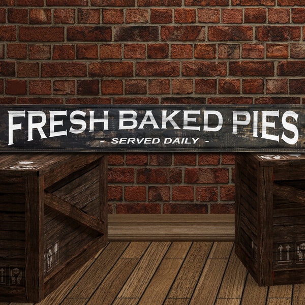 Fresh Baked Pies Sign - Etsy