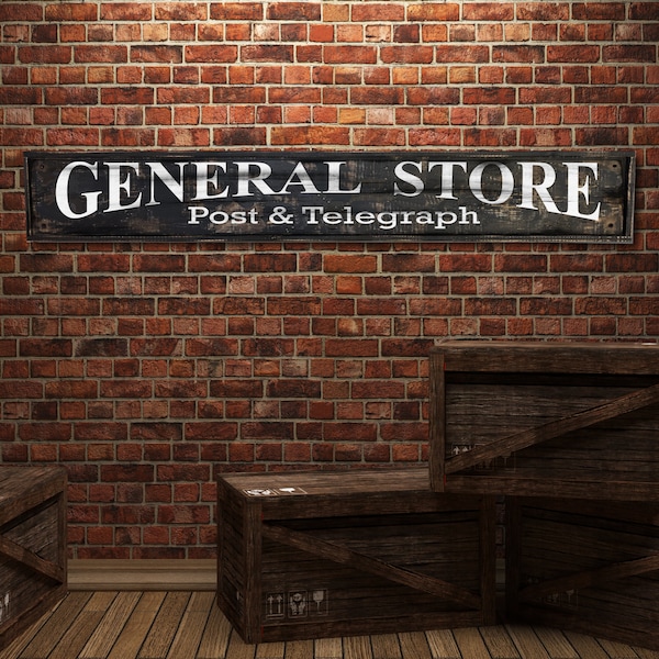 General Store Sign - Etsy