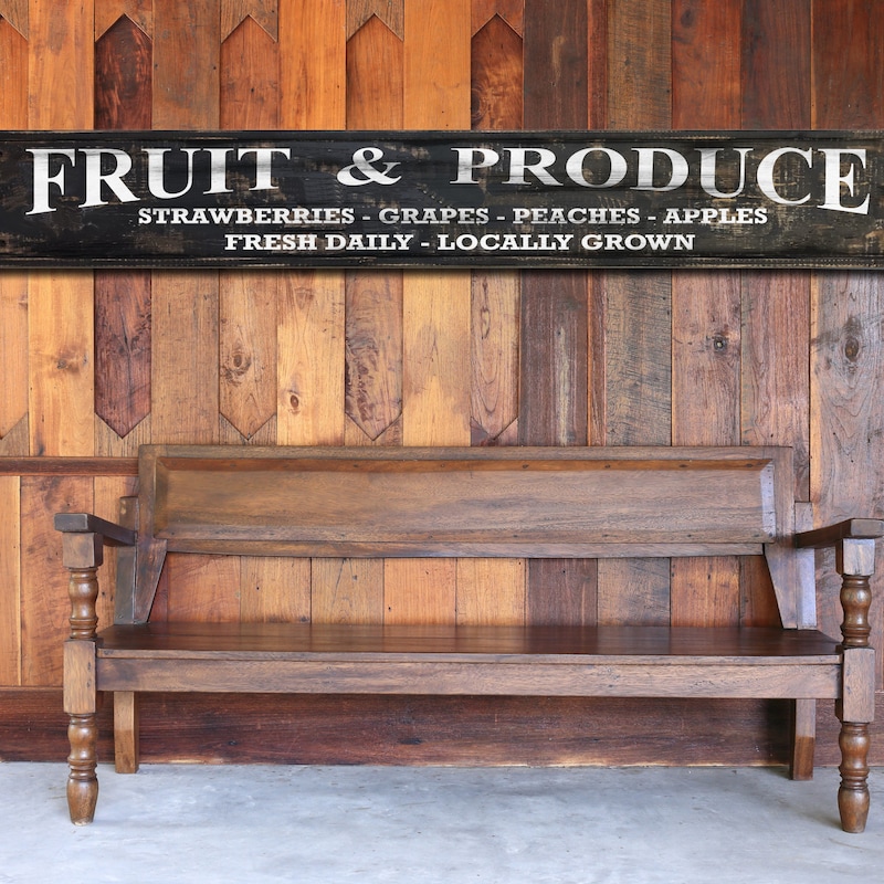 Produce Signs - Etsy