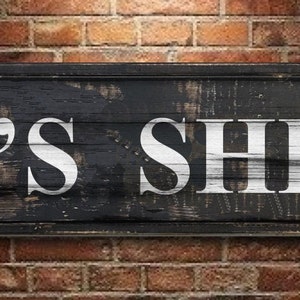 Custom She Shed Sign Personalized for You Extra Large Rustic - Etsy
