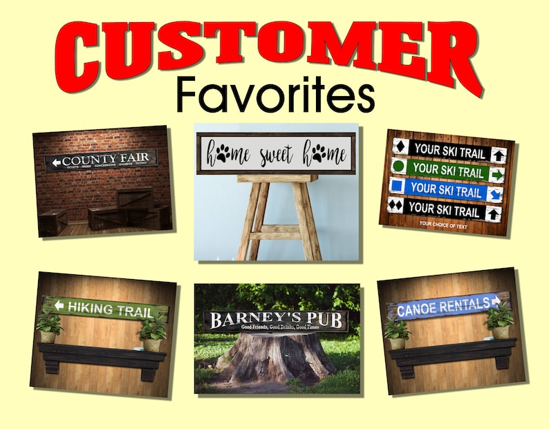 Personalized Custom 4 Piece Ski Trail Signs Resort Lodge and - Etsy