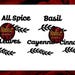 Spice Rack Labels SVG Bundle Instant Download Commercial Use Ok - Etsy