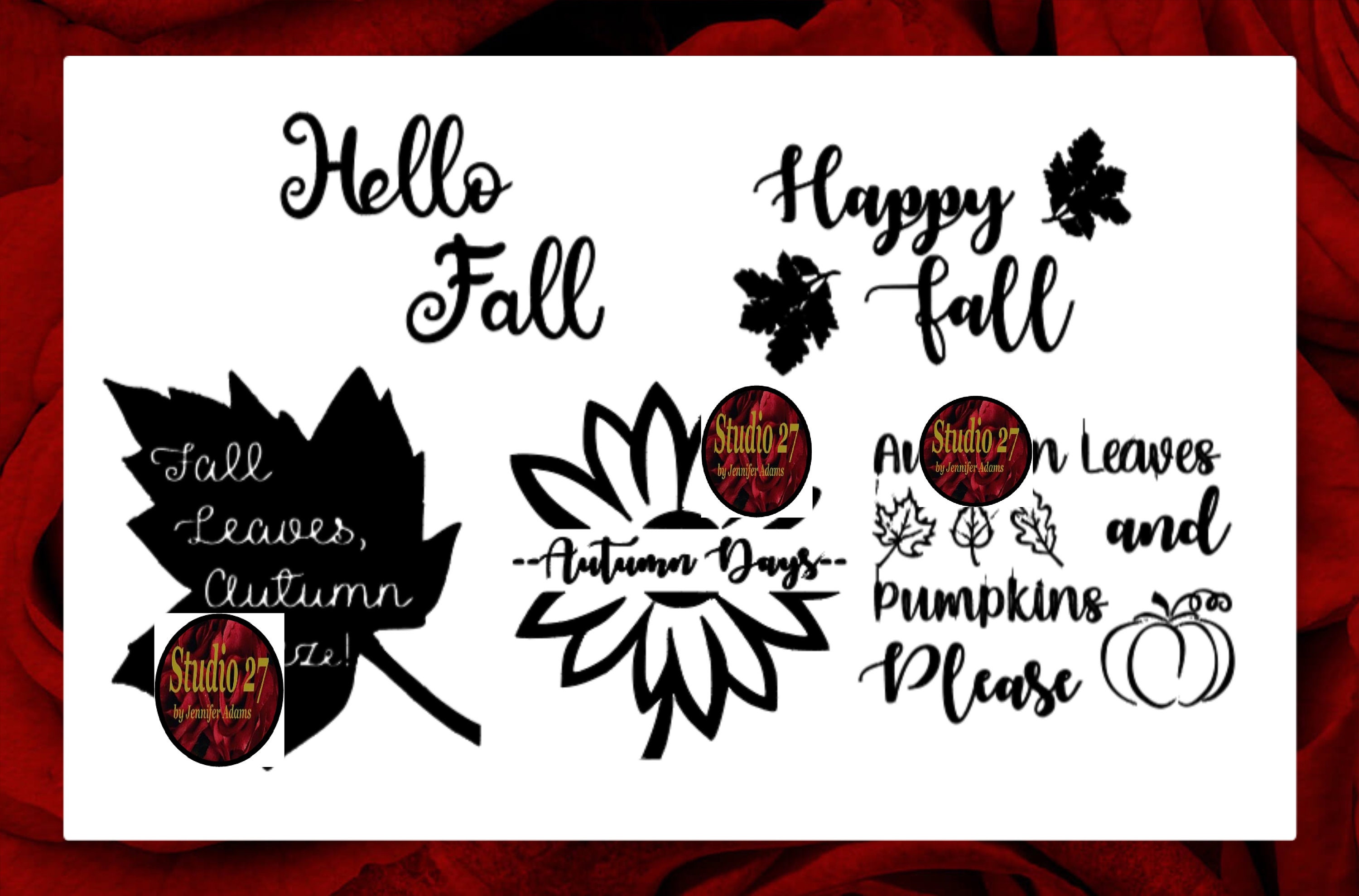 Fall Quotes SVG Bundle Instant Download Quotes & Sayings - Etsy