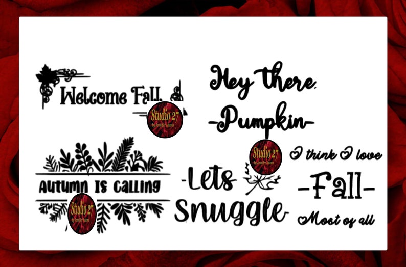 Fall Quotes SVG Bundle Instant Download Quotes & Sayings - Etsy