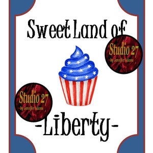 4th of July Printable - INSTANT DOWNLOAD - Sweet Land of Liberty ...