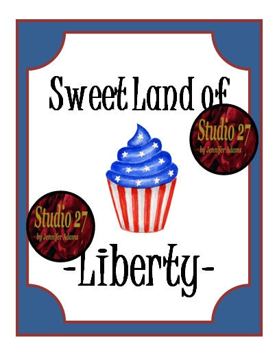 4th of July Printable - INSTANT DOWNLOAD - Sweet Land of Liberty ...
