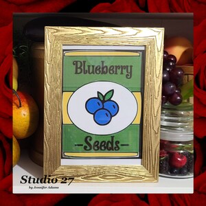 Seed Packet Art INSTANT DOWNLOAD - Printable Bundle - Fruit Vegetable ...