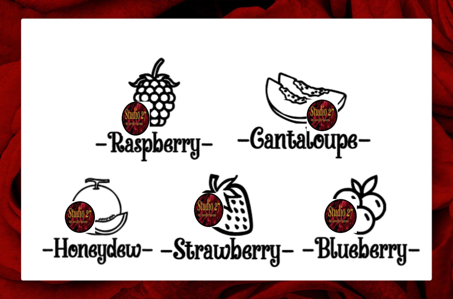 Garden Label SVG Bundle- Instant Download - Commercial Use Ok - Fruit ...