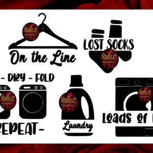 Laundry Room SVG Bundle- Instant Download - Commercial Use Ok - Etsy