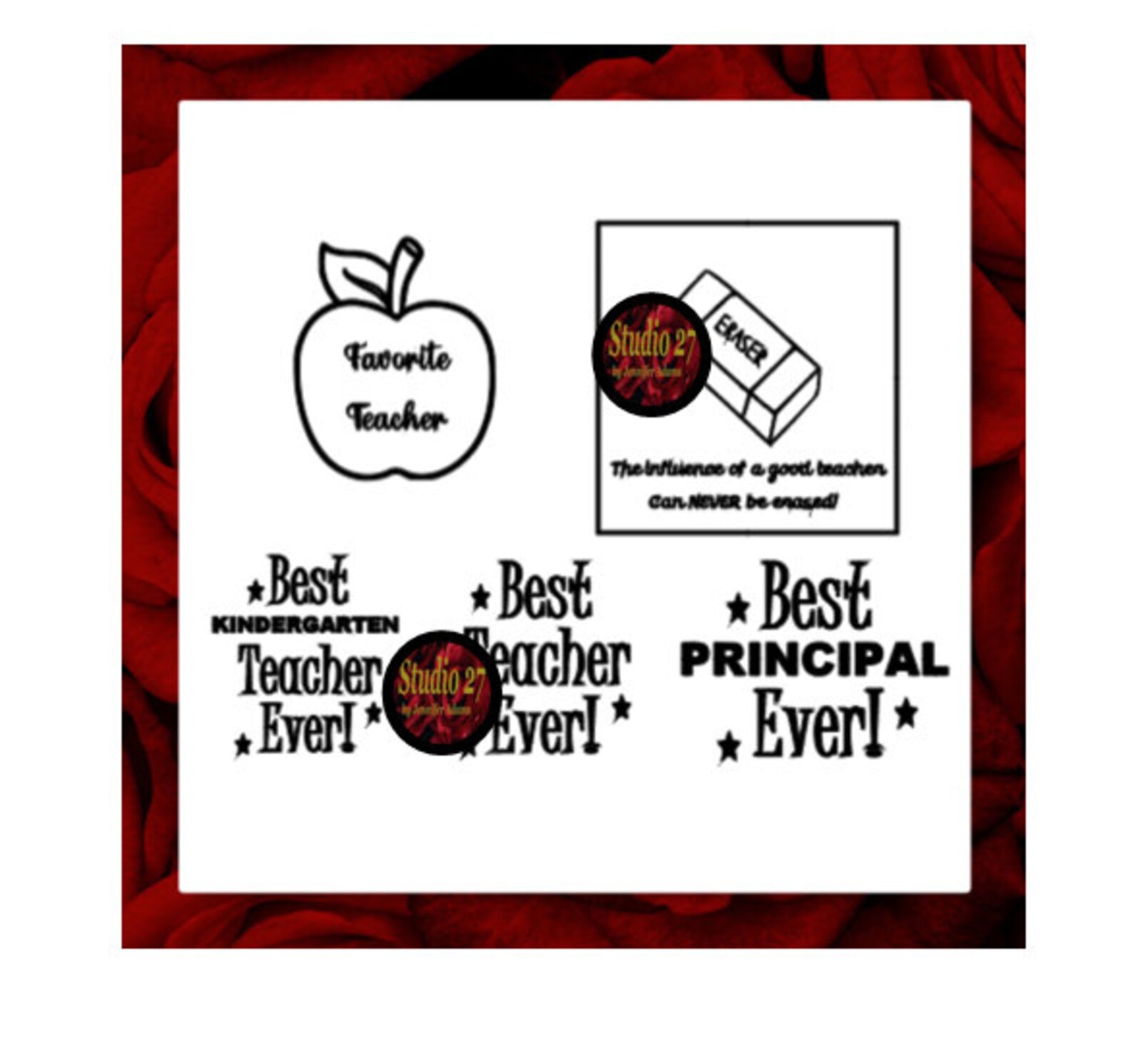 Teacher Appreciation SVG Bundle- Instant Download - Commercial Use - Etsy