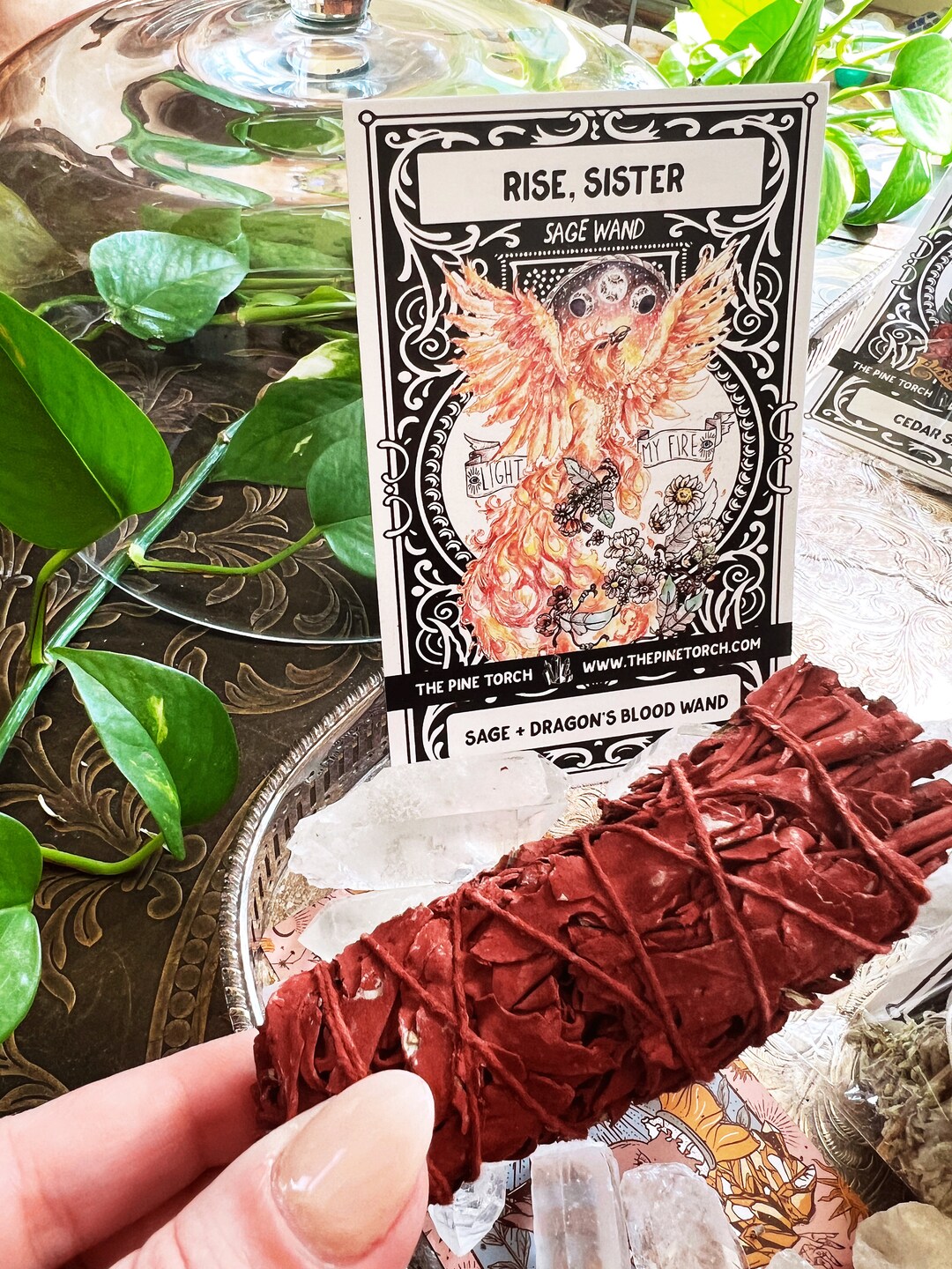 Dragon's Blood Sage Smudge Bundle, Red Sage Stick for Ritual, Dragon ...