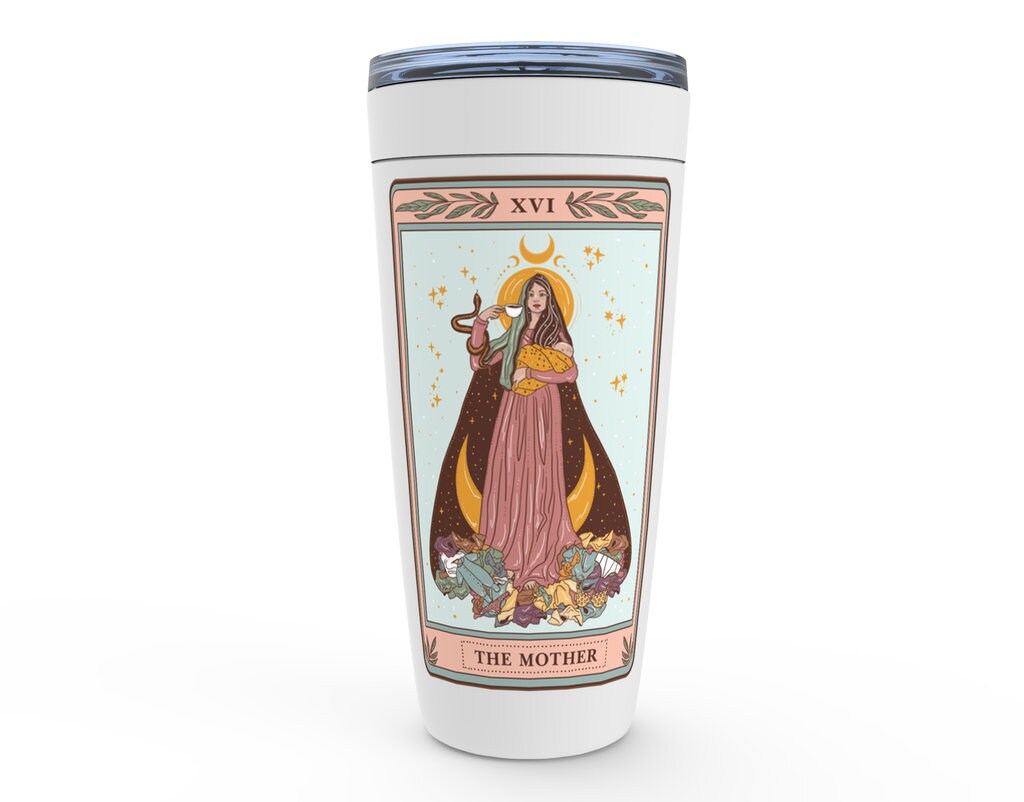The Mother Tarot Card Tumbler the Mother Tarot Card Tumbler - Etsy