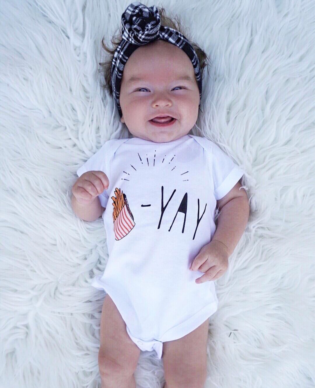 FRY-YAY Foodie Kids Bodysuit / Fries Before Guys, Foodie, Fries, Friyay ...