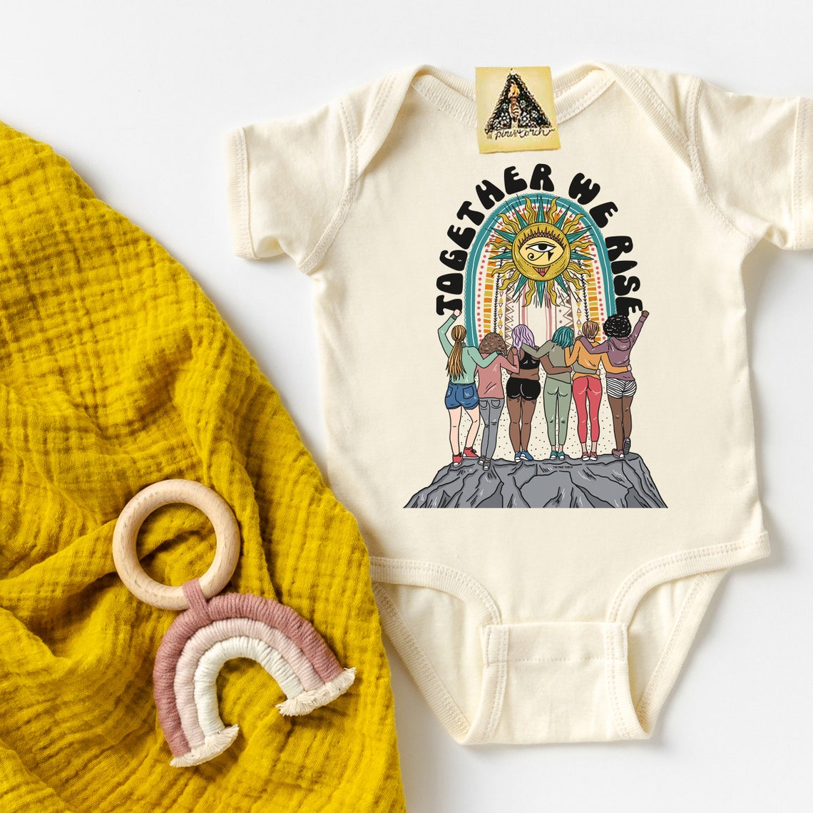 Together We Rise Kids Tee Social Justice Kids Tee Feminist - Etsy