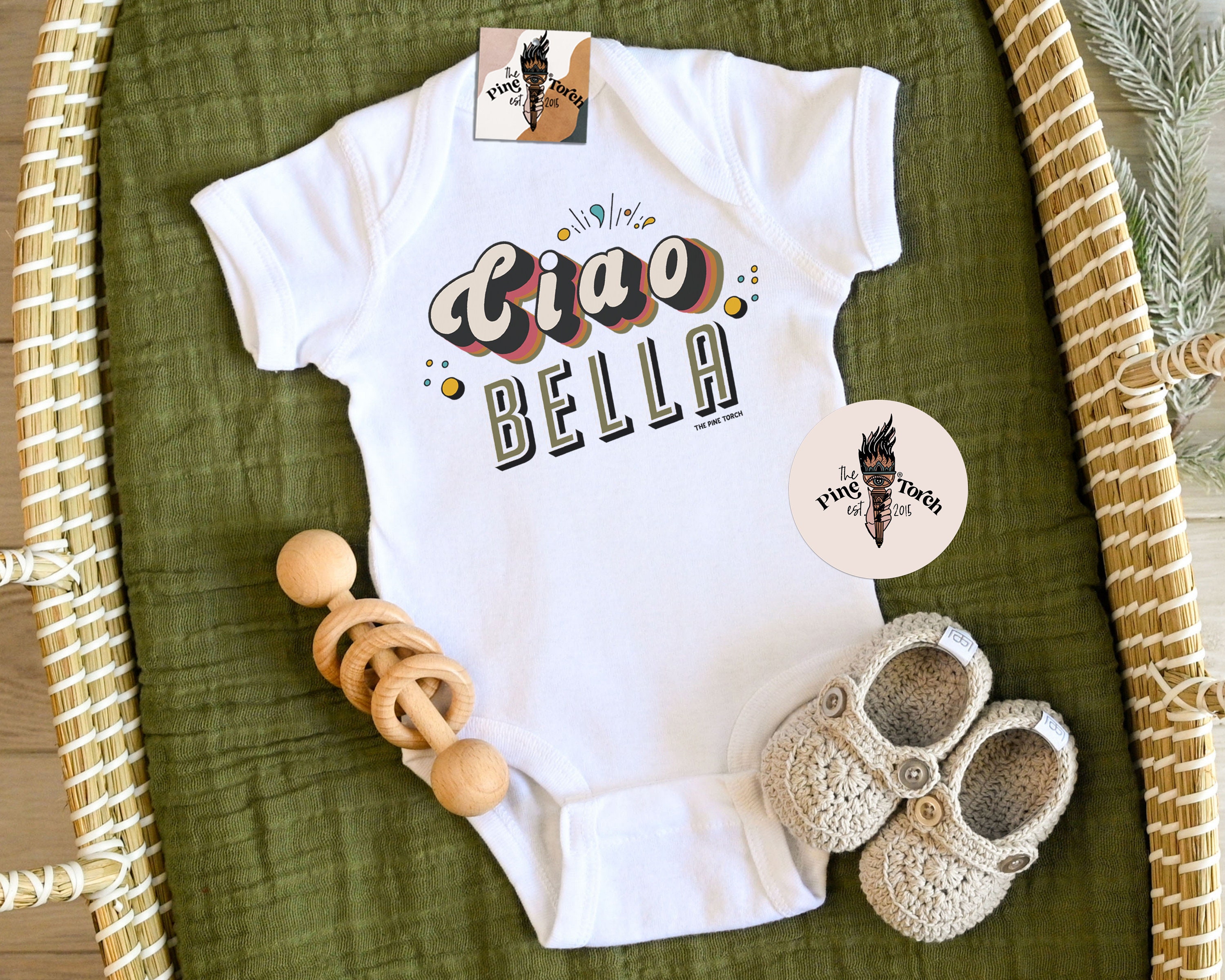 Bella Baby, Rome Bodysuit, Rome Baby, Roma Baby, Rainbow Baby, Retro ...