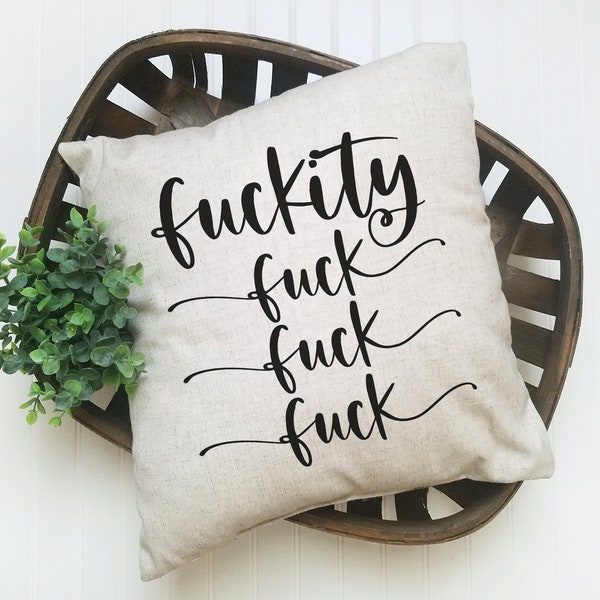 Funny Throw Pillow - Etsy