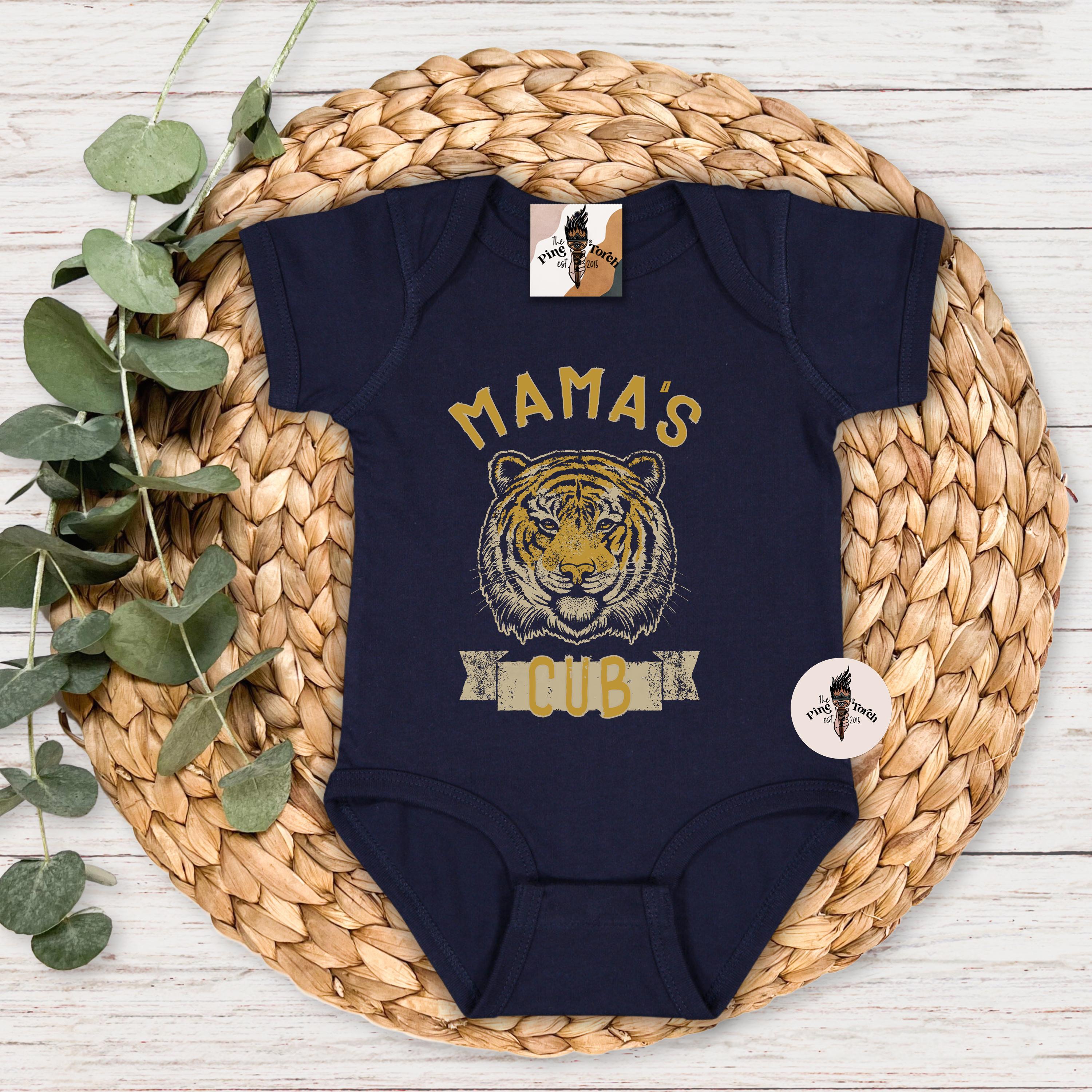 Tiger Cub Bodysuit, Tiger Baby, Mama's Cub Bodysuit, Wild Bodysuit ...