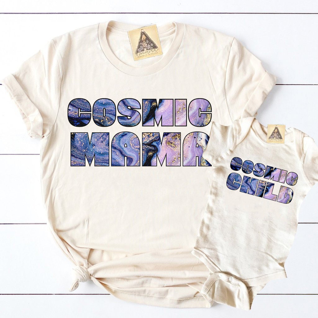 Cosmic Child kids tee cosmic kids gift cosmic child shirt | Etsy
