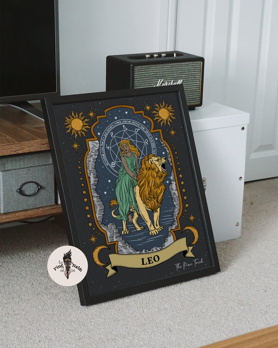Leo Zodiac Framed Print, Leo Zodiac Poster, Leo Print, Leo Art Print ...