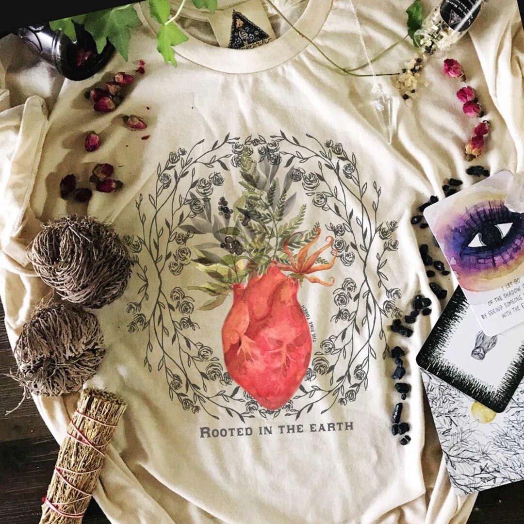 Earth Mama, Rooted in Earth, Crunchy Shirt, Organic Theme Shirt, Earth ...