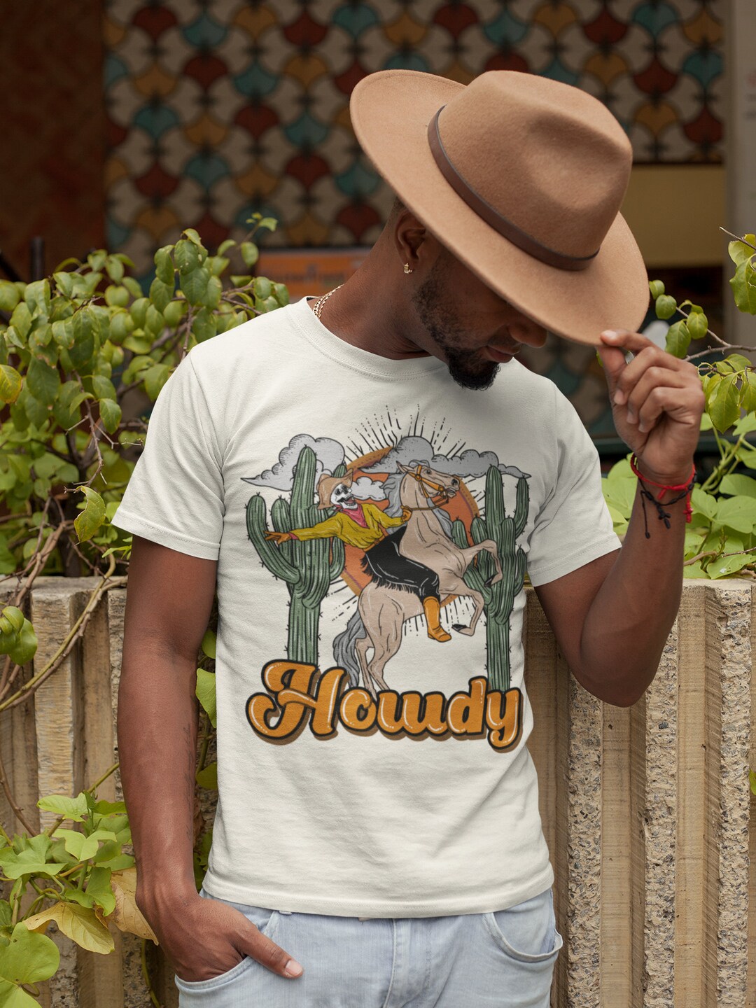 Howdy Rodeo Skeleton Cowboy, Howdy Cowboy Unisex Shirt, Rodeo Howdy ...