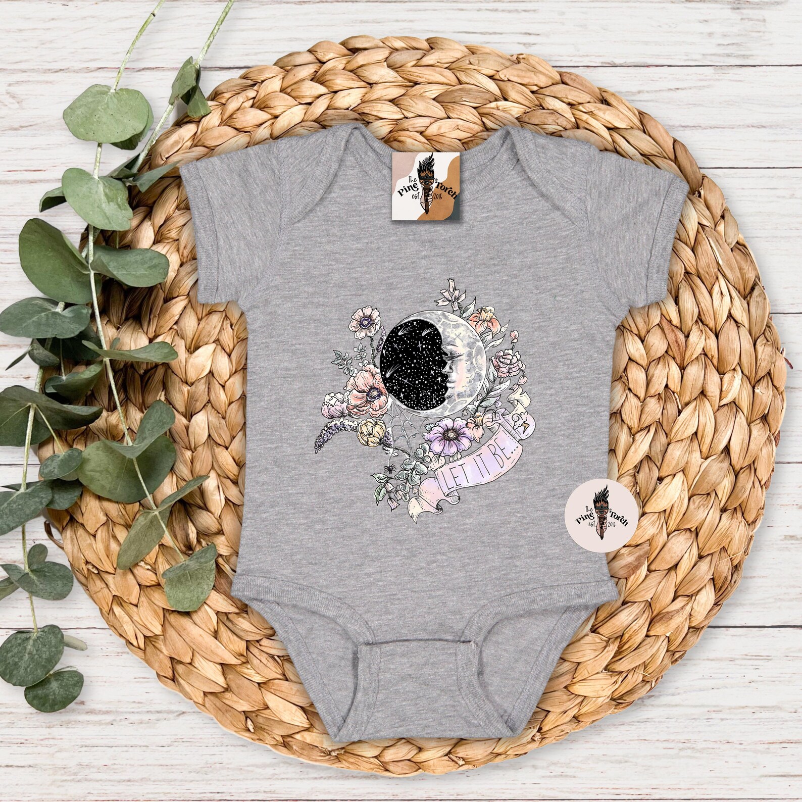 Moon Child Bodysuit, Let It Be Bodysuit, Moon Bodysuit, Luna Baby ...