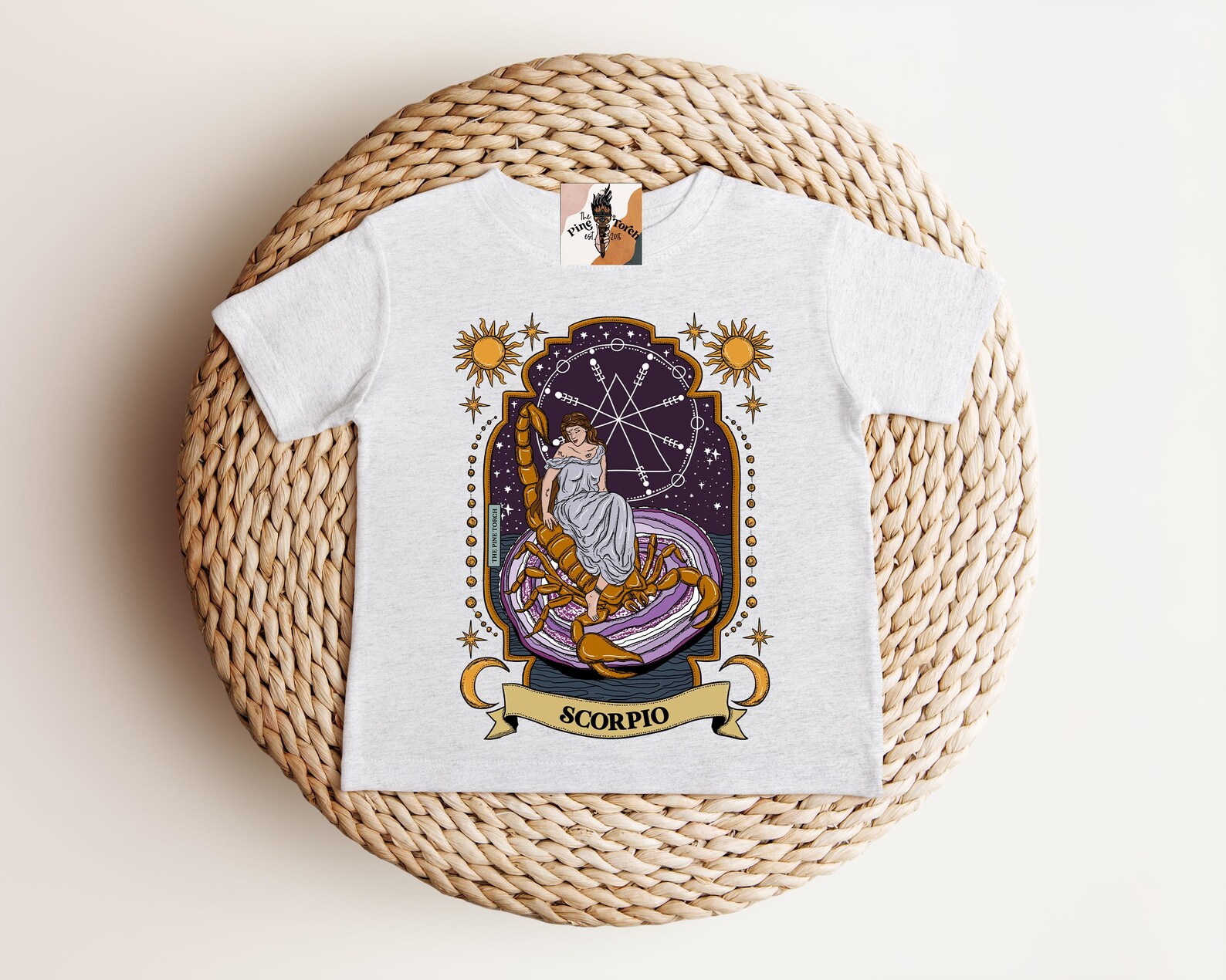 Scorpio Zodiac Kids Tee, Scorpio Tee, Zodiac Astrology Kids Gift ...