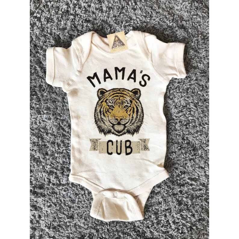 Tiger Cub Bodysuit, Tiger Baby, Mama's Cub Bodysuit, Wild Bodysuit ...